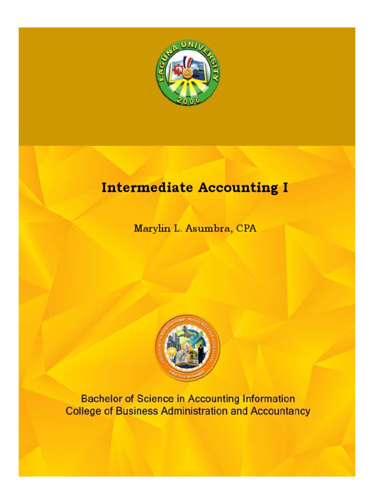 Intermediate Accounting I | PDF | Deposit Account | Cash And Cash ...