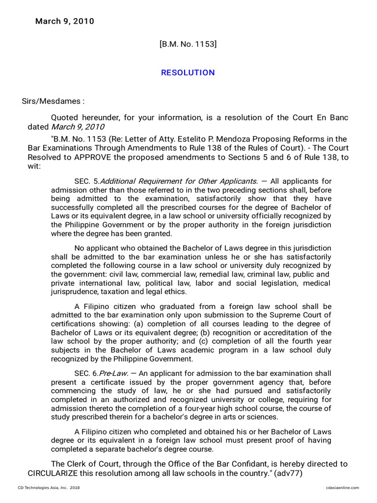 12 Re Letter of Atty. Estelito P. Mendoza | PDF | Law School | Academic ... 12 Re Letter of Atty. Estelito P. Mendoza | PDF | Law School | Academic ...