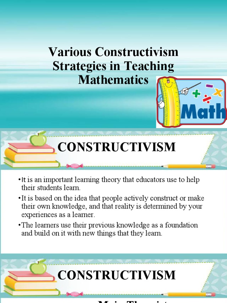Constructivism Strategies | PDF | Constructivism (Philosophy Of Education) | Science