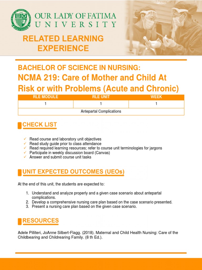NCMA 219 RLE Course Practicum Unit 1 | PDF | Nursing | Urinary Tract ... NCMA 219 RLE Course Practicum Unit 1 | PDF | Nursing | Urinary Tract ...