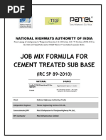 GSB Methodology & Mix-Design Data | PDF | Concrete | Economic Sectors