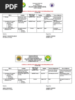 Action Plan Mapeh I | PDF