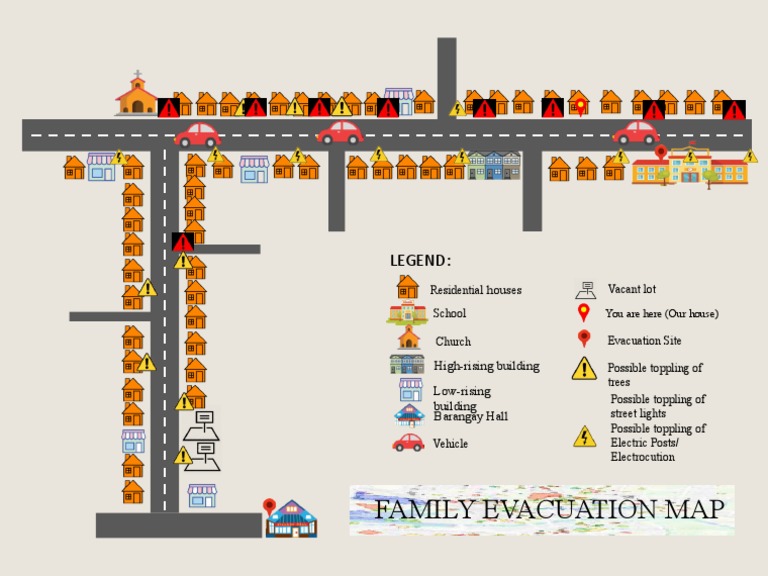 Family Evacuation Map Legend | PDF