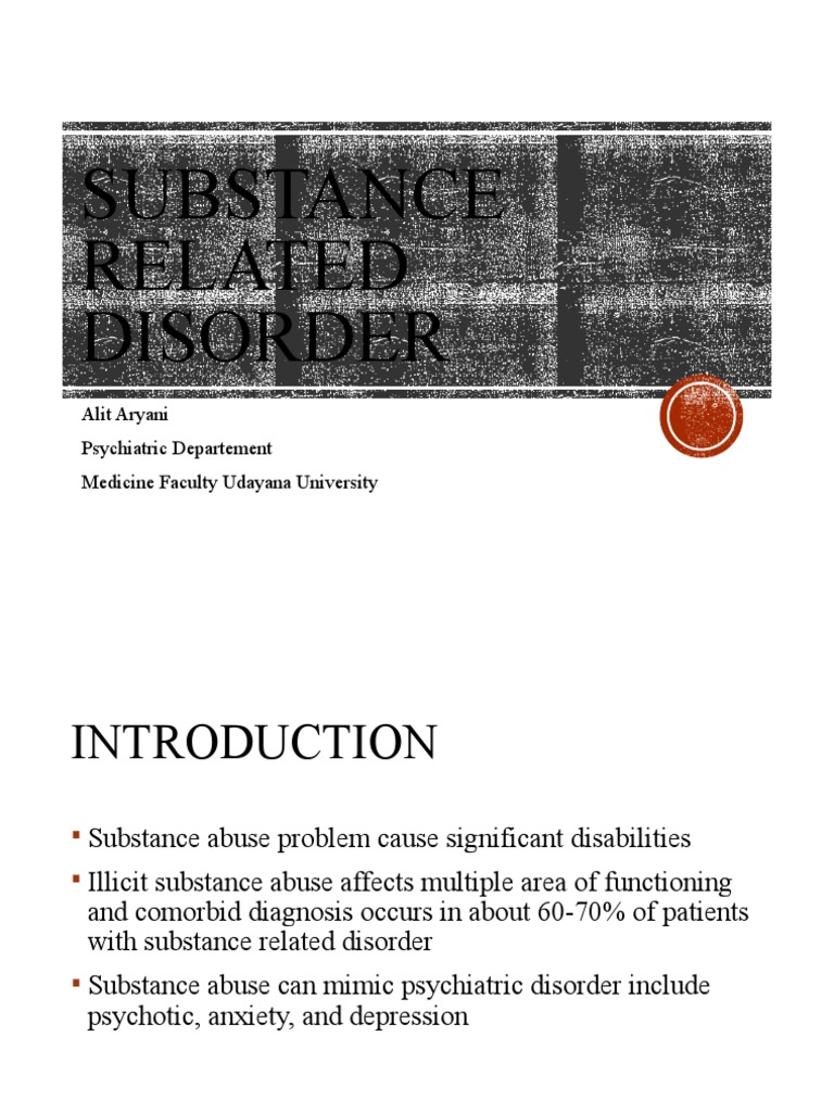 Understanding Substance Use Disorders | PDF | Substance Dependence ...
