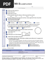 Saint Louis University Mental Status (SLUMS) Examination | PDF