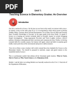 Teaching Science in Elementary Grades (Physics, Earth and Space Science ...