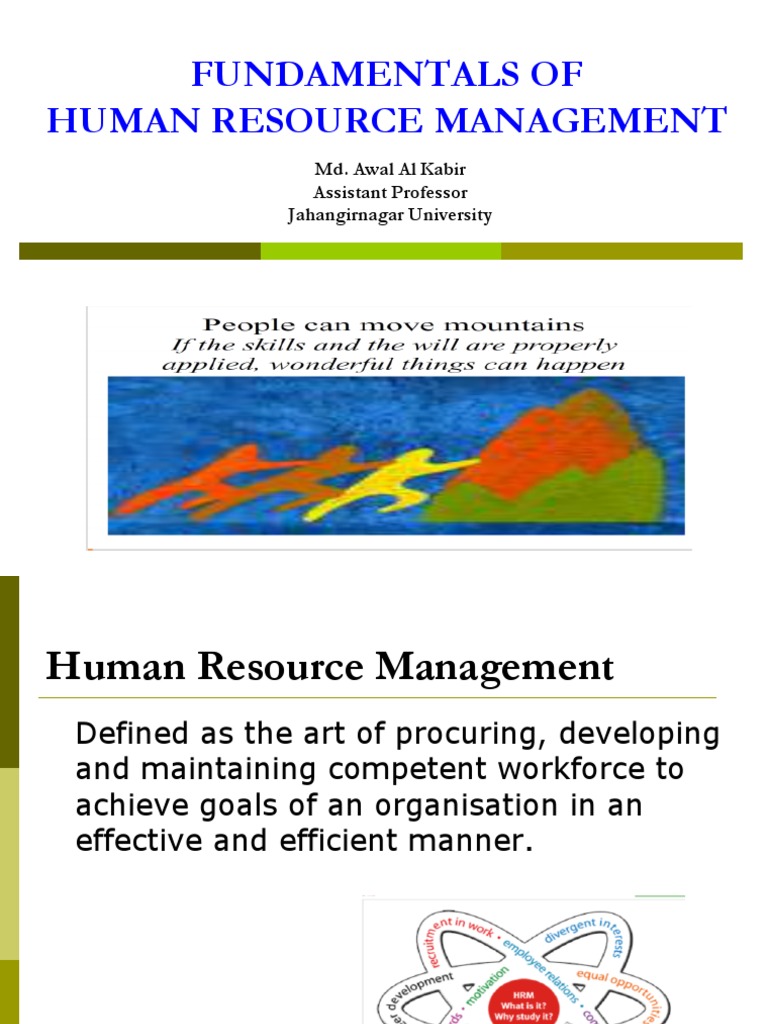 Human Resource Management Essentials | PDF | Recruitment | Employment