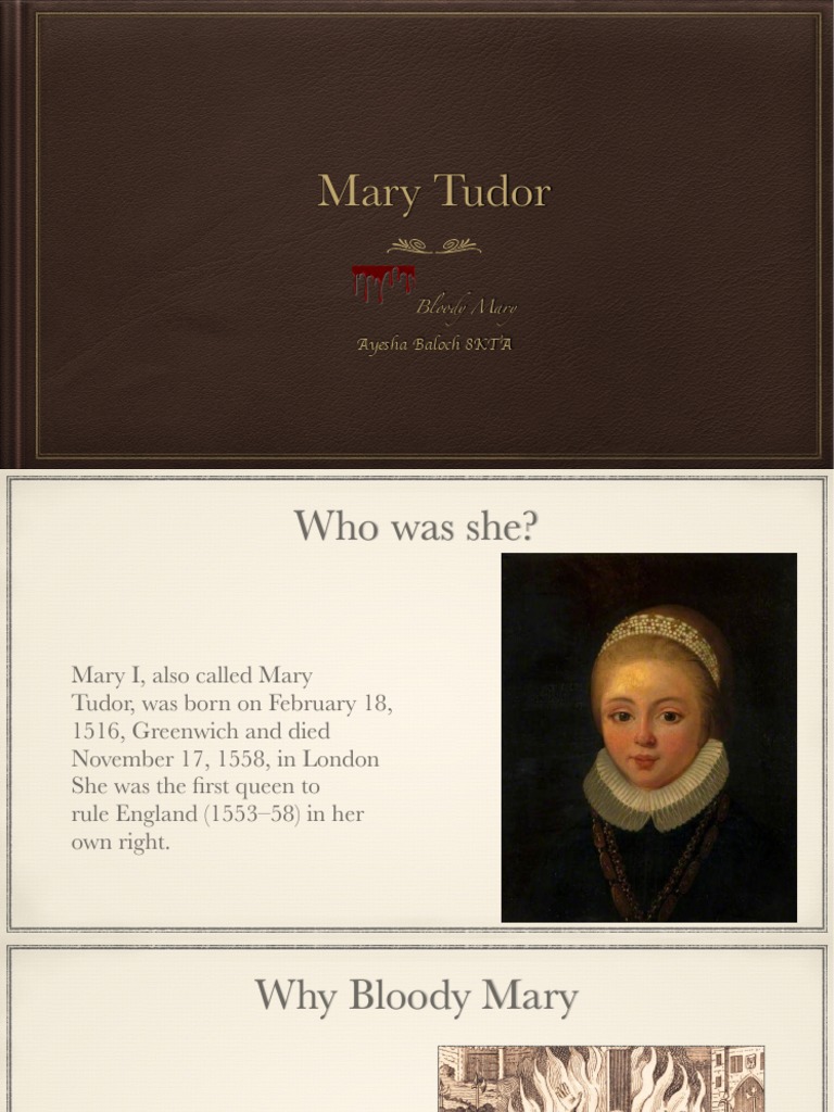Mary Tudor: The Reign of Bloody Mary | PDF