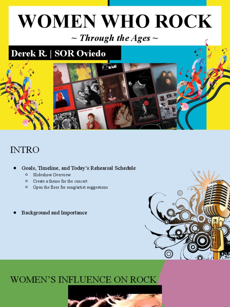 Women Who Rock: Through The Ages | PDF | Rock And Roll | Rock Music