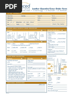 Orthotic Order Form for Practitioners | PDF