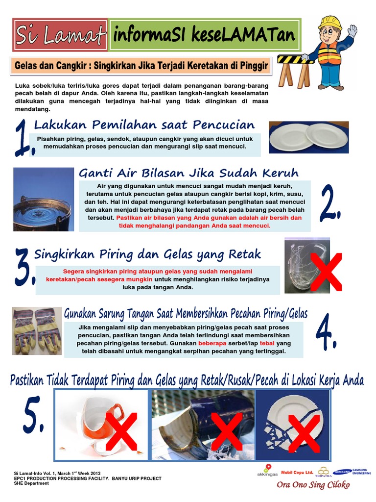 Safety Info - Broken Glass Risk | PDF