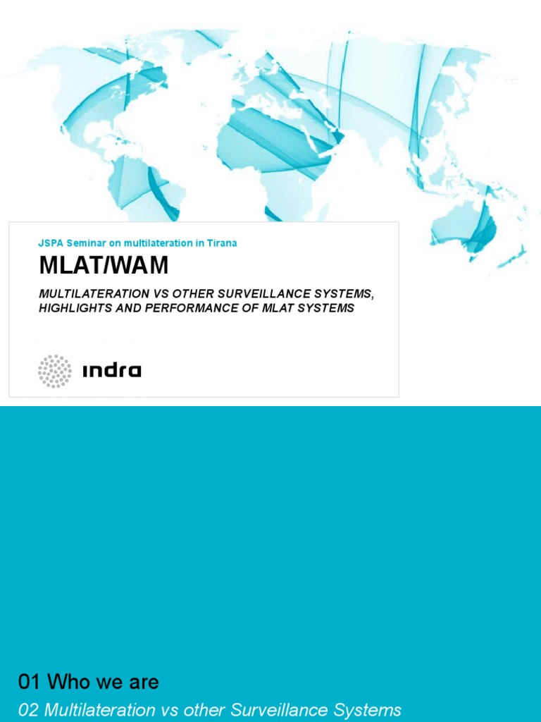 Mlat/Wam: Multilateration Vs Other Surveillance Systems, Highlights and Performance of Mlat ...