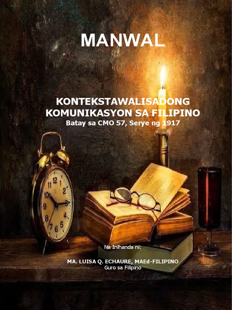 Manwal Sa Kontekswalisadong Komunikasyon Sa Filipino | PDF