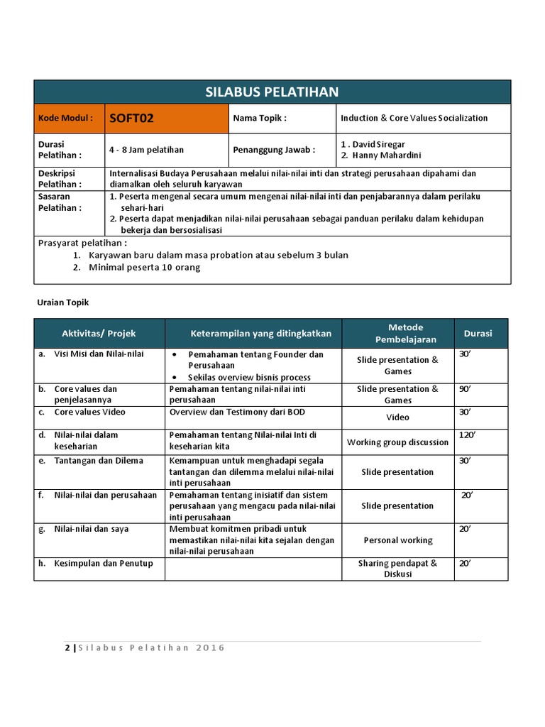 Training Design2 | PDF