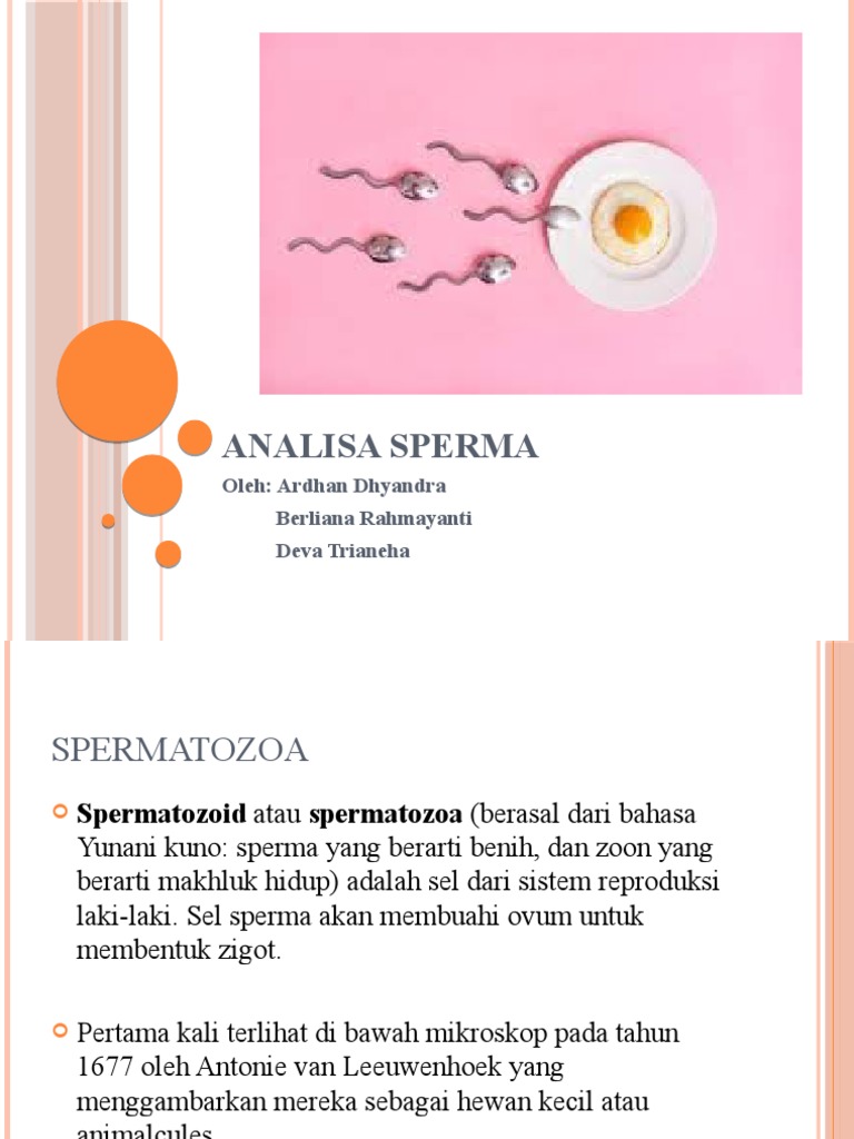 Analisa Morfologi dan Kualitas Sperma | PDF | Sains & Matematika