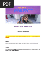 Picture Perfect Game Walkthrough Guide | PDF