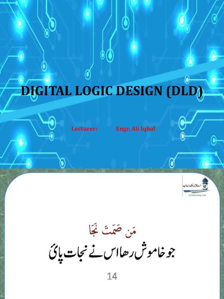 Digital Logic Design (DLD) : Lecturer: Engr. Ali Iqbal | PDF | Binary Coded Decimal | Logic Gate
