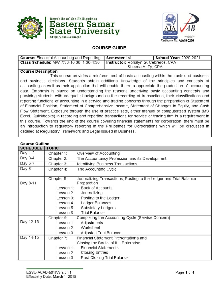 FAR Course Guide | Download Free PDF | Financial Statement | Accounting