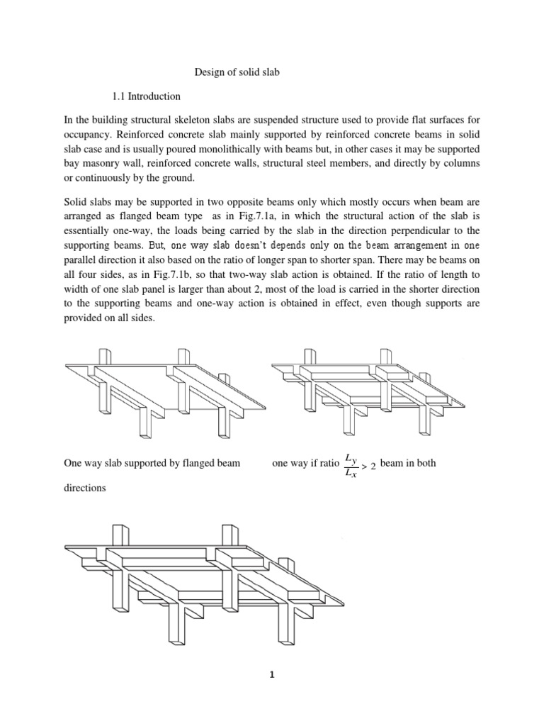 Design of Solid Slab Example | PDF