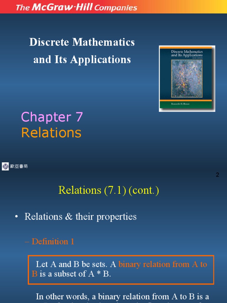 Discrete Mathematics 5 | PDF | Set (Mathematics) | Function (Mathematics)