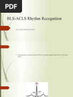 ACLS Rhythm Identification Cheat Sheet | PDF