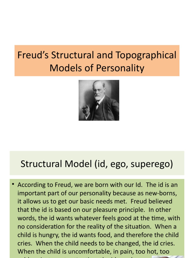 Freuds Structural and Topographical Models of Personality | PDF | Id ...