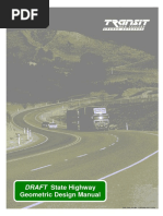 Road Design Manual - GDRT | PDF | Interchange (Road) | Road