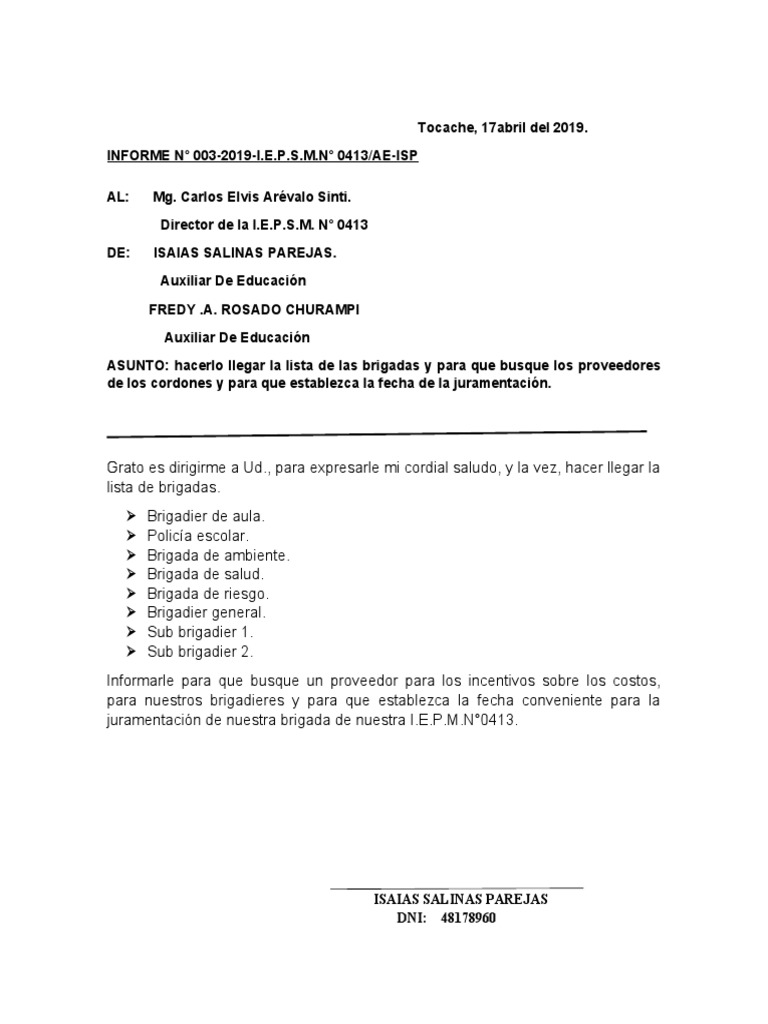 Brig Ada | PDF | Rango militar | Rangos