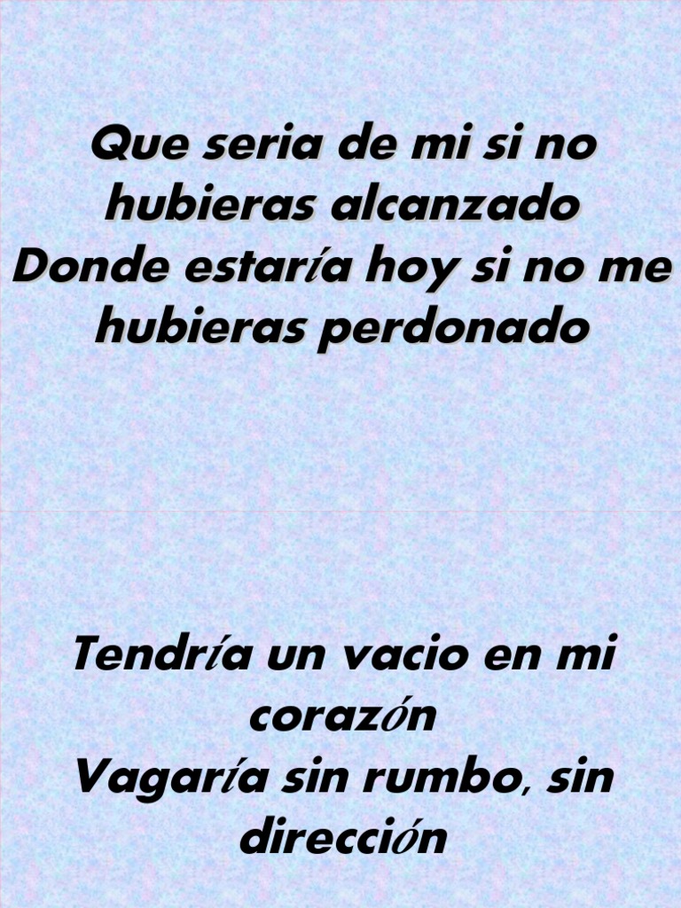 Que Seria de Mi | PDF