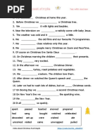Christmas Past Simple | PDF
