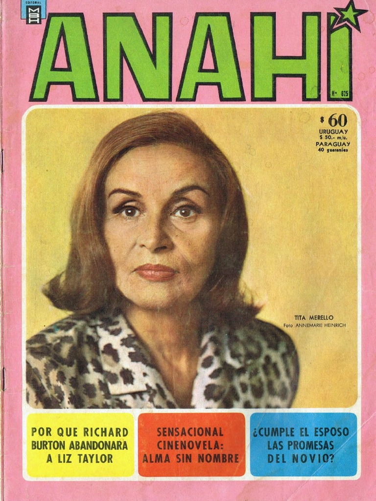 Anahi #625 - 6 Octubre 1969 (Incompleta) | PDF