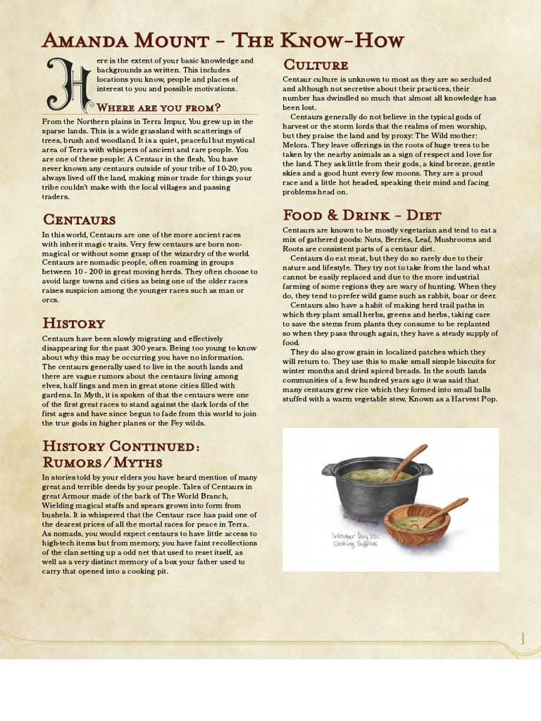 Amanda Mount - The Know-How: Culture | PDF | Onion | Foods