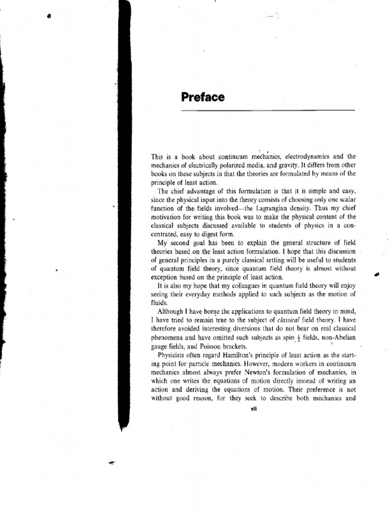 Classical Field Theory | PDF