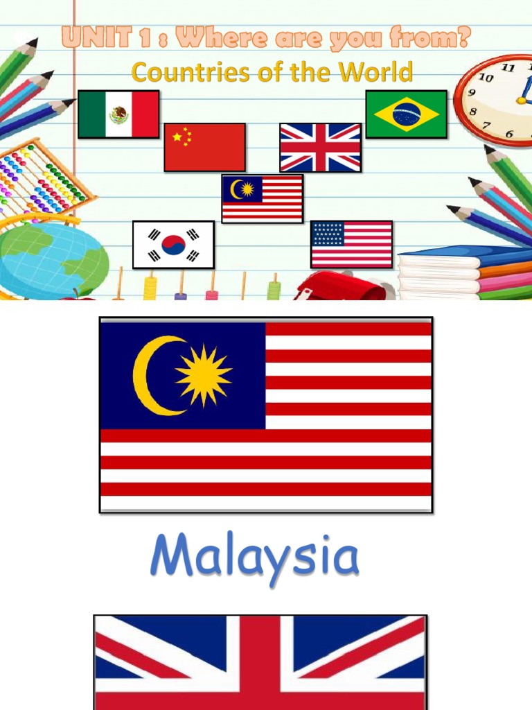 Countries of The World Flags | PDF