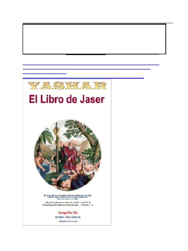 Significado y contexto del libro de Jaser | PDF | Historia | Religión y ...