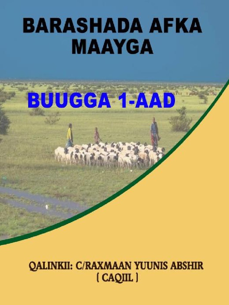 Barashada Afka Maayga 1 | PDF