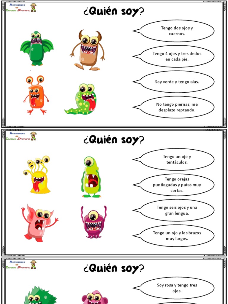 Quien Soy Monstruos | PDF