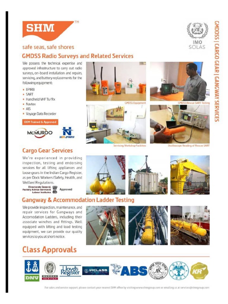 SHM Shipcare Catalogue | PDF