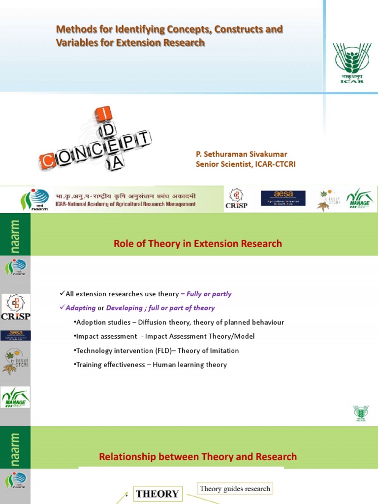 4 Methods For Identifying Concepts | PDF | Concept | Theory