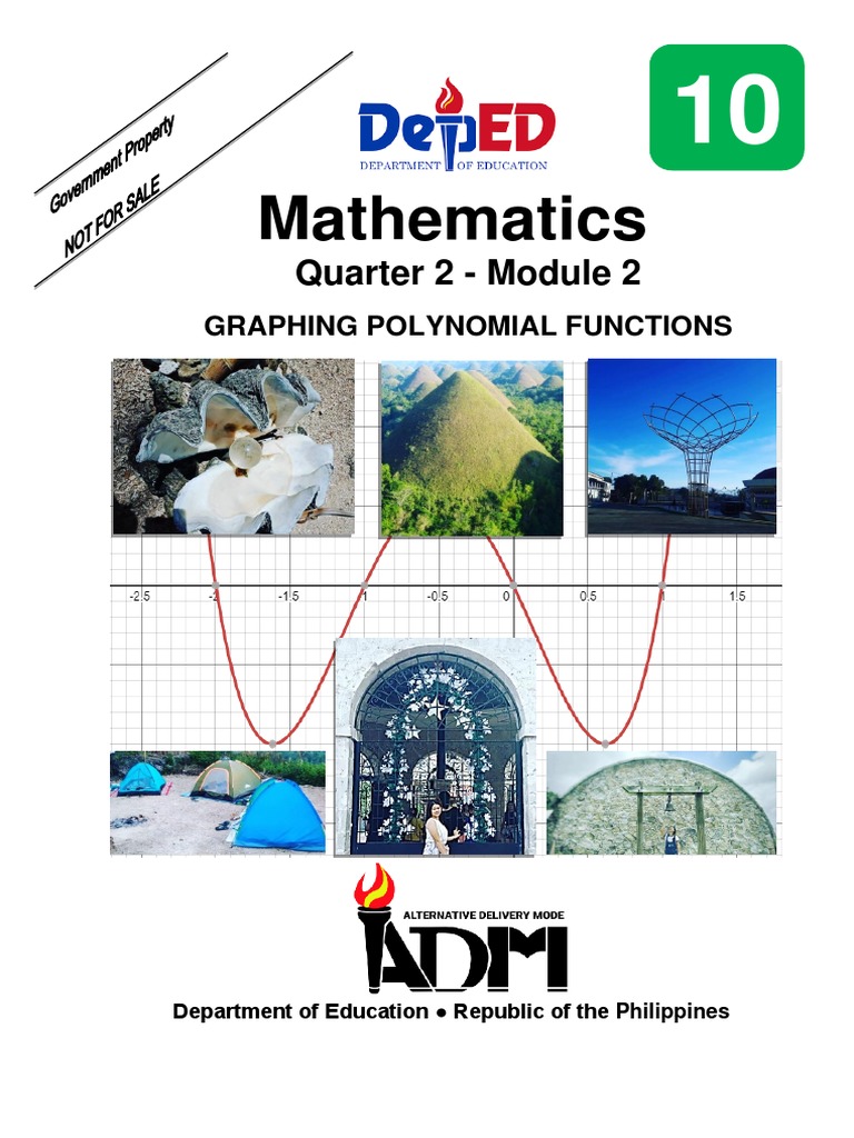Math10 Q2 Mod2 GraphingPolynomialFunctions v2 | PDF | Zero Of A Function | Polynomial
