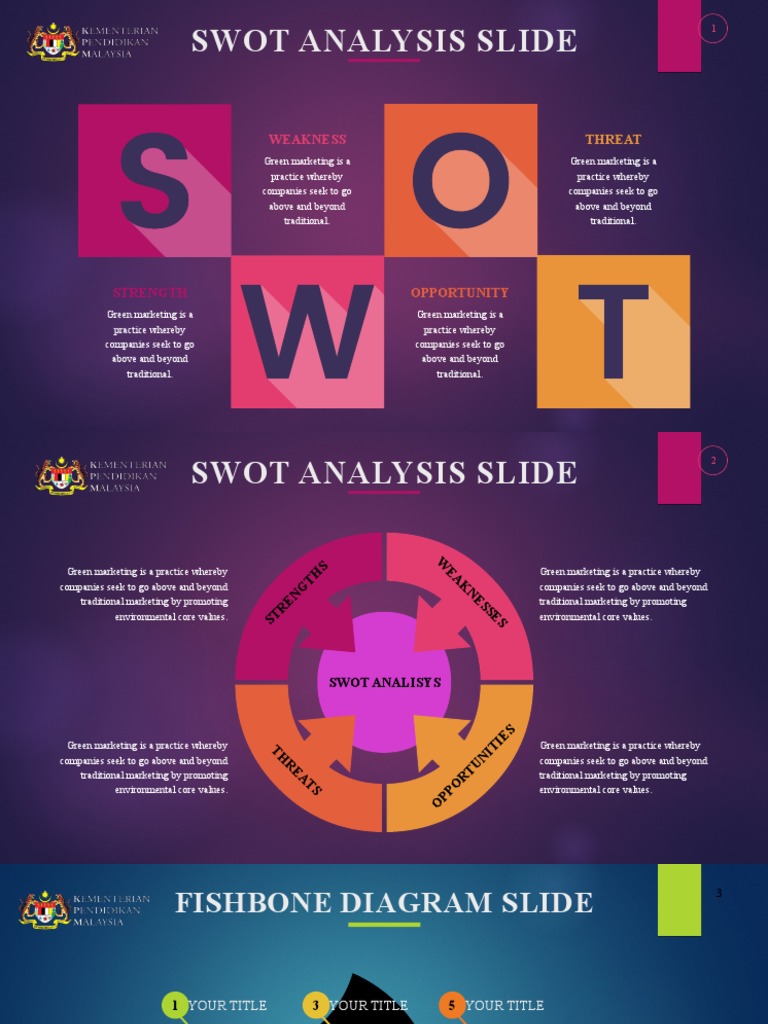 Swot Analysis Slide: Weakness | PDF