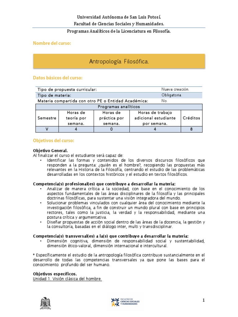 Antrop Filos | PDF | Prueba (evaluación) | Maestros