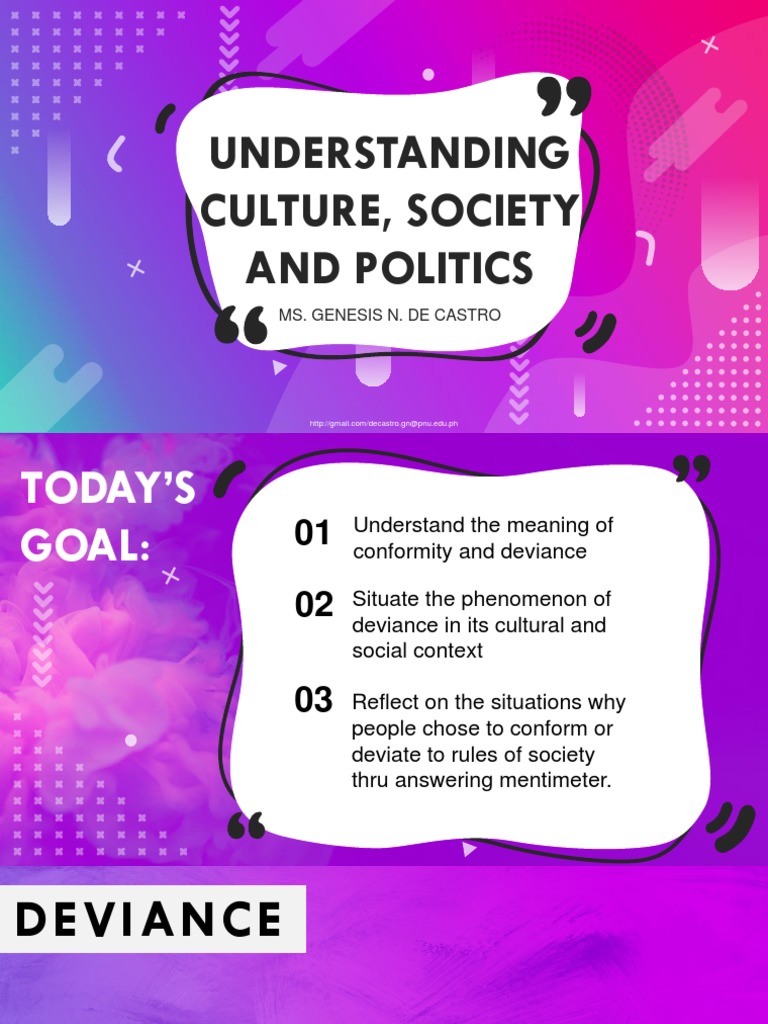 Conformity and Deviance | PDF | Deviance (Sociology) | Human Nature