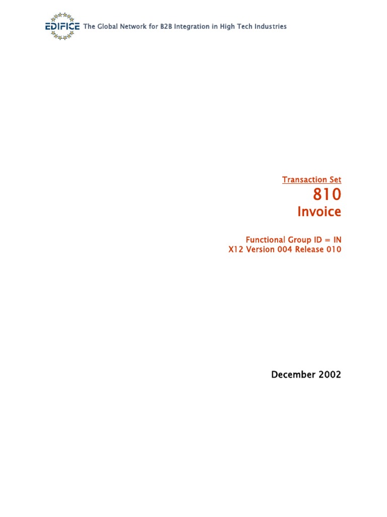 Edifice X12 810 V4010 | Download Free PDF | Invoice | Financial Transaction