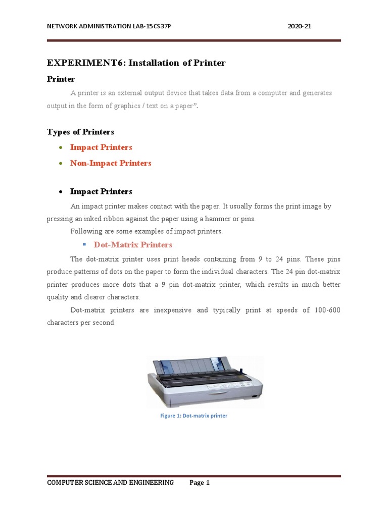 Cs 15cs37p Co2 Printer Manual | PDF | Printer (Computing) | Office Work