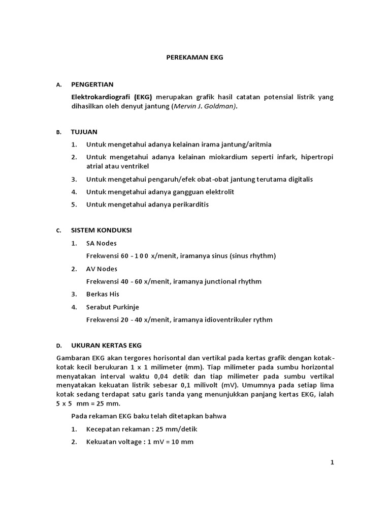 Ekg 2020 | PDF