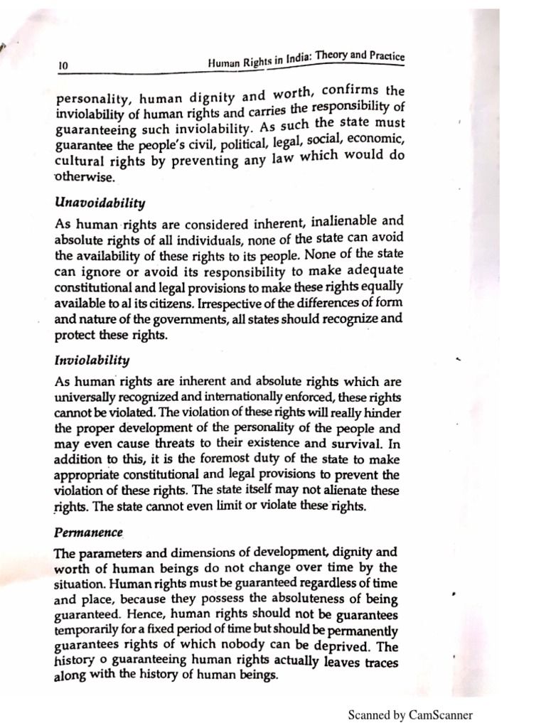 Human Rights Classification | PDF