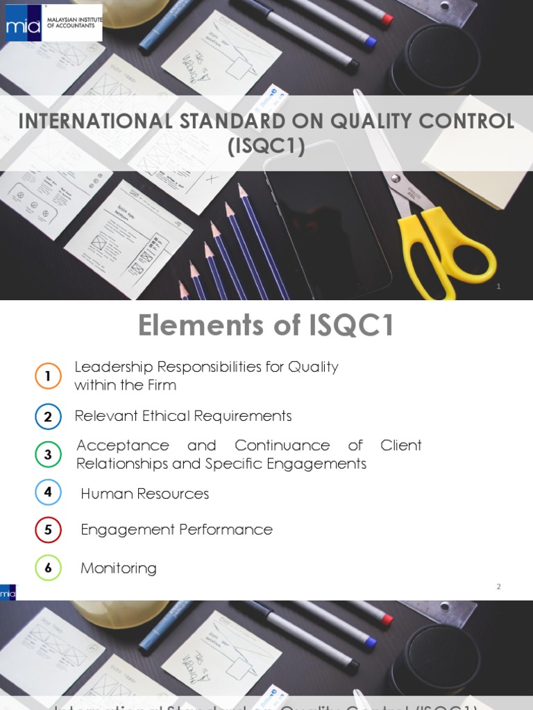 ISQC1 Element 1-3 (Final) | PDF