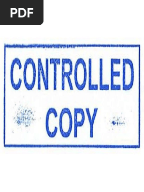 Controlled Copy Stamp