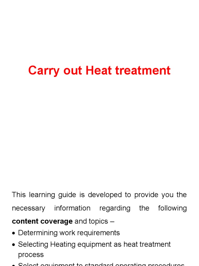 Selecting the Proper Heat Treatment Process: A Guide to Determining ...